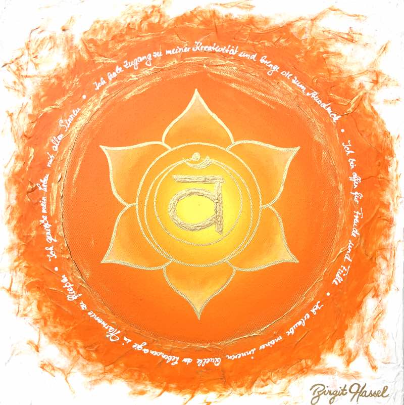Sakralchakra | Energiebild | Birgit Hassel