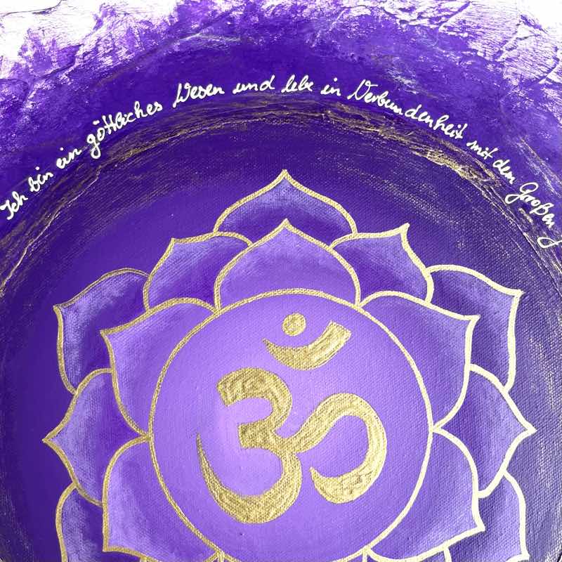 Kronenchakra | Energiebild | Birgit Hassel